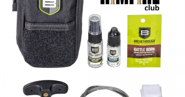 Breakthrough Compact Pull Through Gun Cleaning Kit
